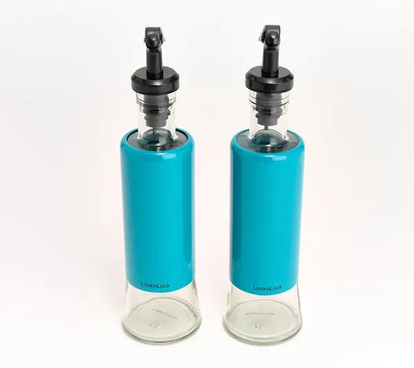 LOCKNLOCK Set Of 2 Oil & Vinegar Dispensers - One-color