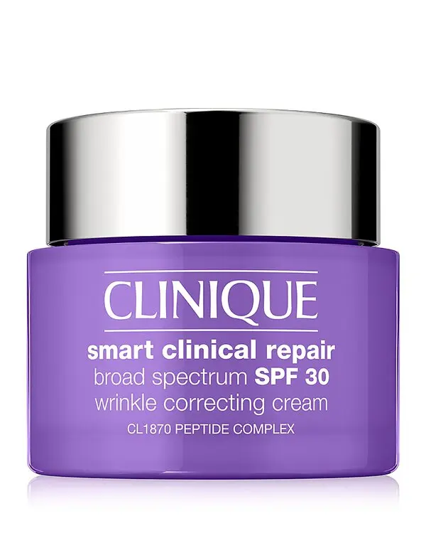 CLINIQUE Smart Clinical Repair Broad Spectrum Spf 30 Wrinkle Correcting Face Cream 2.5 Oz - No Color