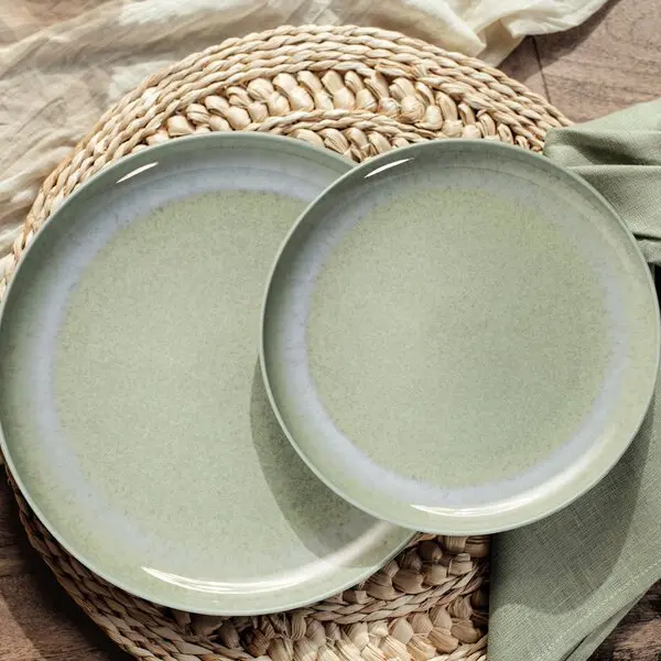 VILLEROY & BOCH Perlemor Dinner Plate - Green