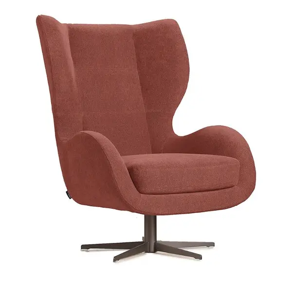 GIUSEPPE NICOLETTI Capitano Swivel Chair - Capriccio Arancio