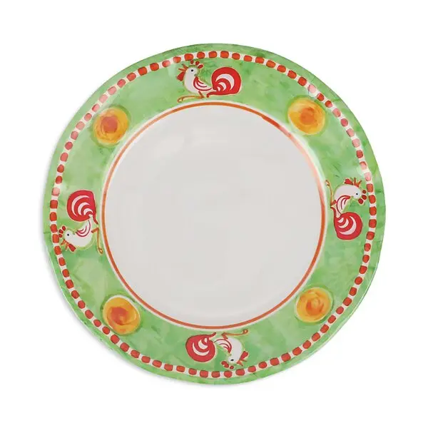 VIETRI Melamine Campagna Dinner Plate - Gallina