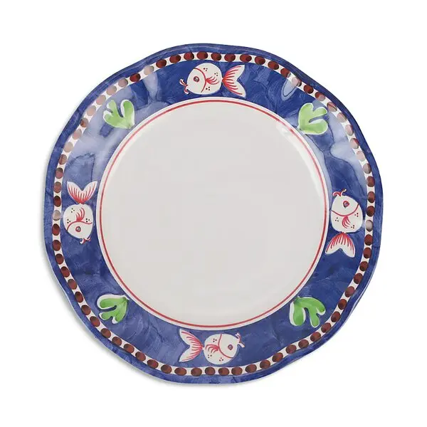VIETRI Melamine Campagna Salad Plate - Pesce
