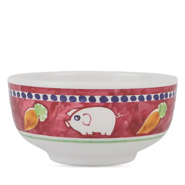 VIETRI Melamine Campagna Cereal Bowl - Porco