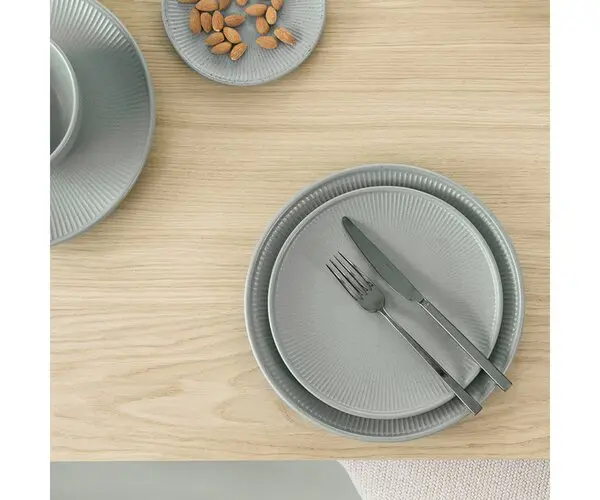 ROSENTHAL Thomas Clay Dinner Plates, Set Of 4 - Gray