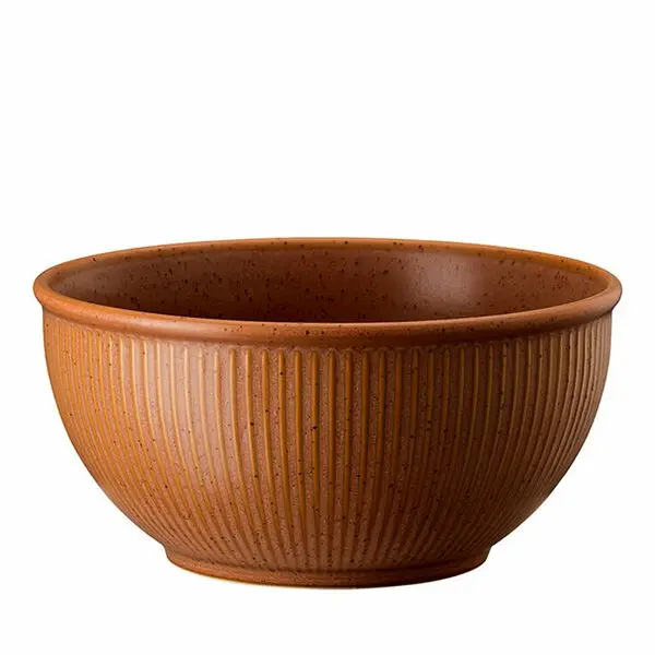 ROSENTHAL Thomas Clay Cereal Bowls, Set Of 4 - Rust