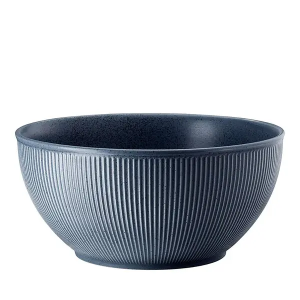 ROSENTHAL Thomas Clay Serve Bowl, 9.5 - Gray