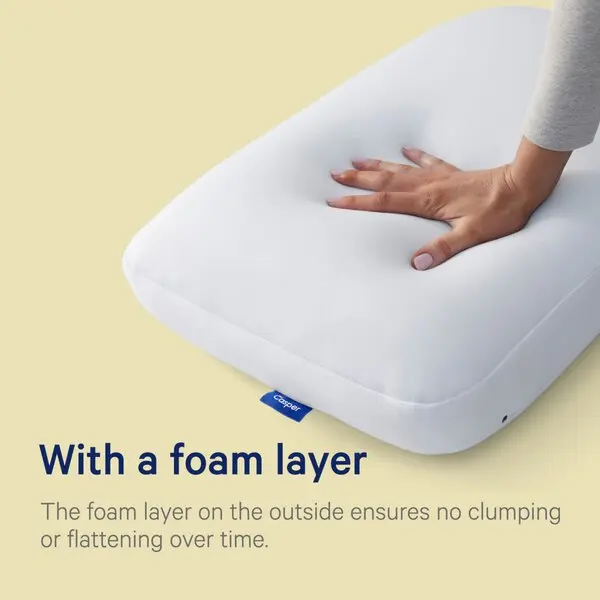 CASPER Hybrid Pillow Double Pack, King