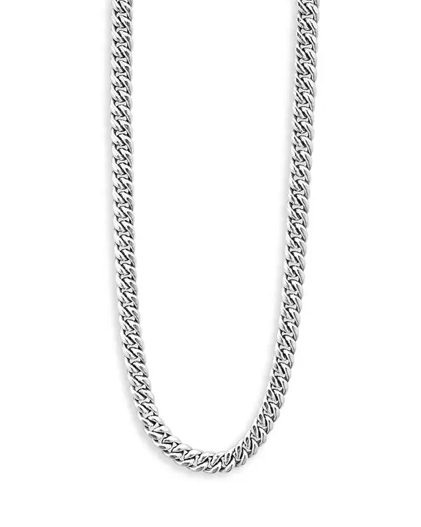 Lagos Sterling Anthem Curb Link Chain Necklace - Silver