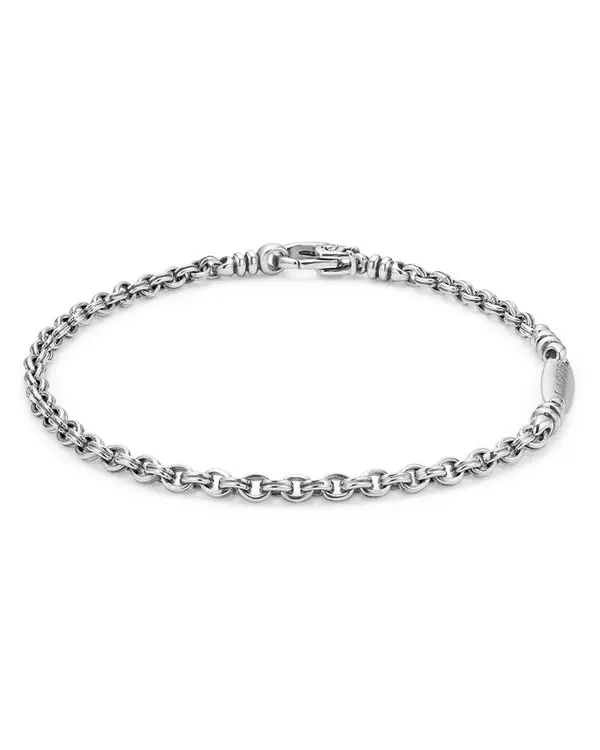 Lagos Sterling Anthem Double Link Bracelet