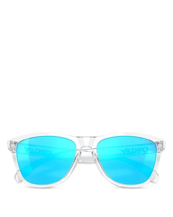 Oakley Frogskins Prizm Polarized Sunglasses - Clear/blue Solid