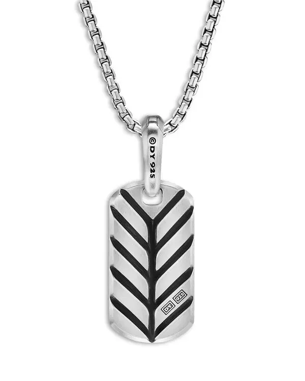 David Yurman Chevron Tag 21mm