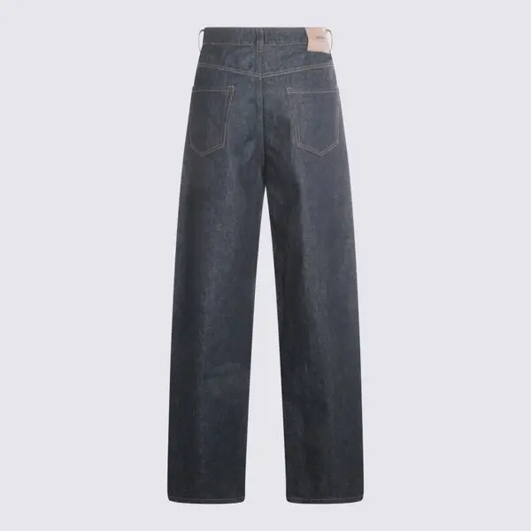 UMA WANG Wide-leg Jeans - Blue