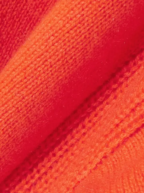 Sasuphi Cashmere Crewneck Sweater - Orange