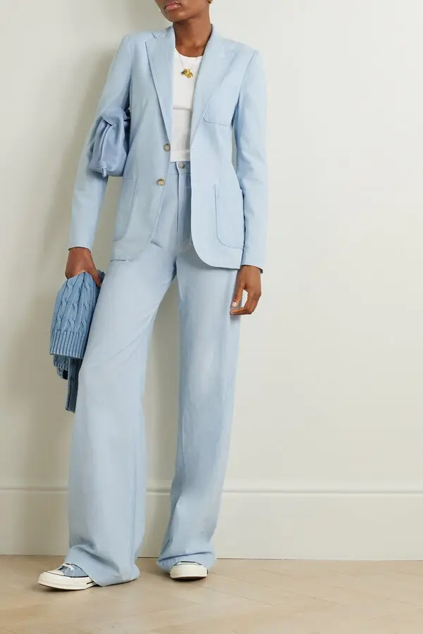 Ralph Lauren Cotton-chambray Blazer