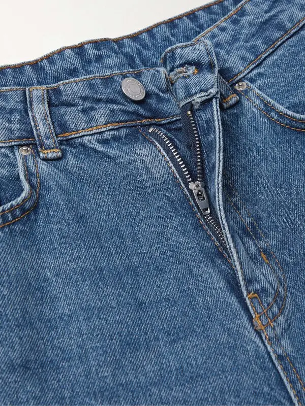 BETTTER Net Sustain Two-tone Wide-leg Jeans