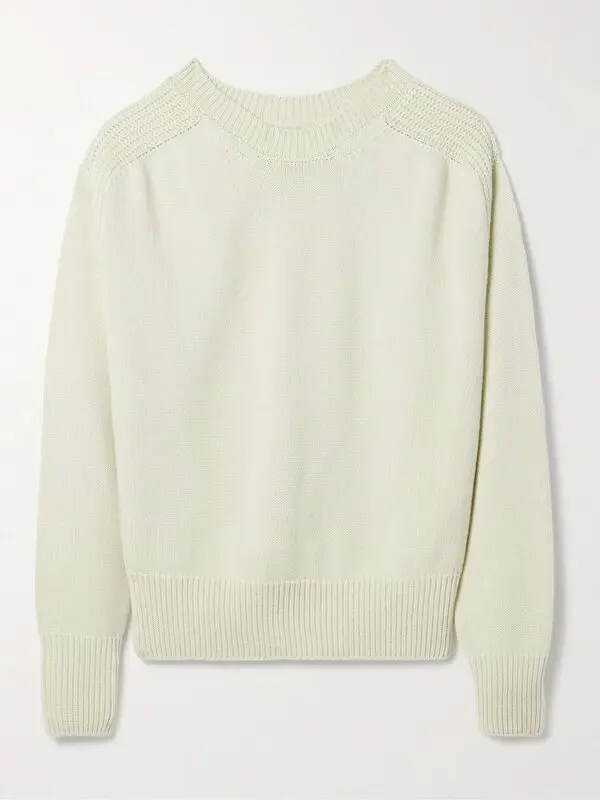 Sasuphi Cutout Cashmere Sweater - Pastel Yellow