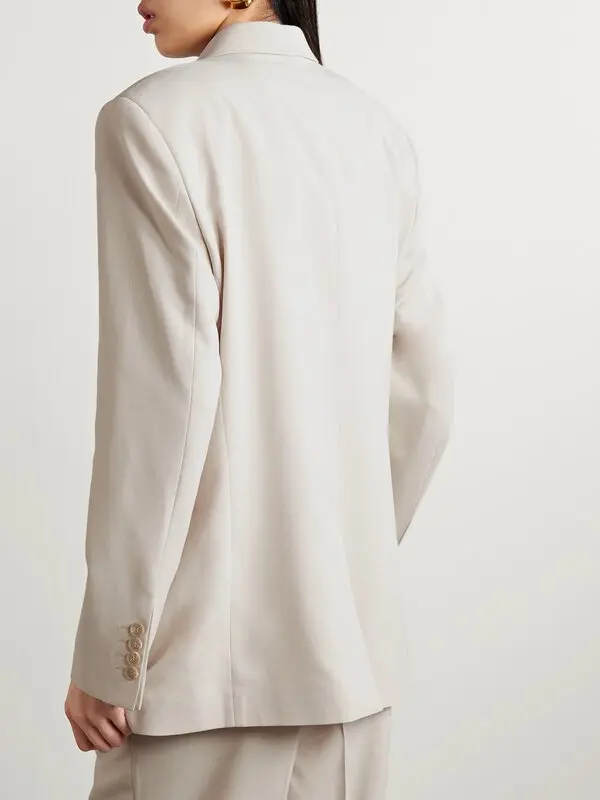 BETTTER Net Sustain Wool-blend Cady Blazer