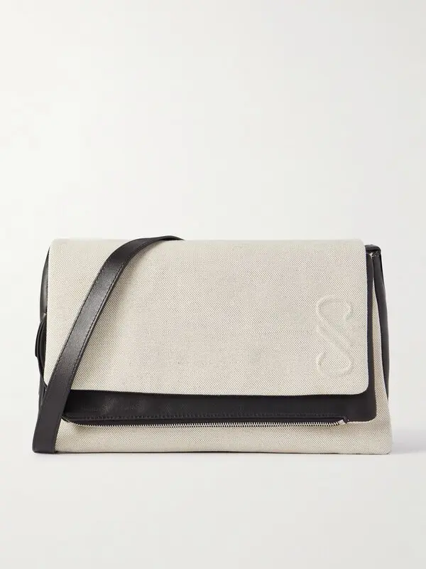 Proenza Schouler City Small Embossed Canvas Shoulder Bag