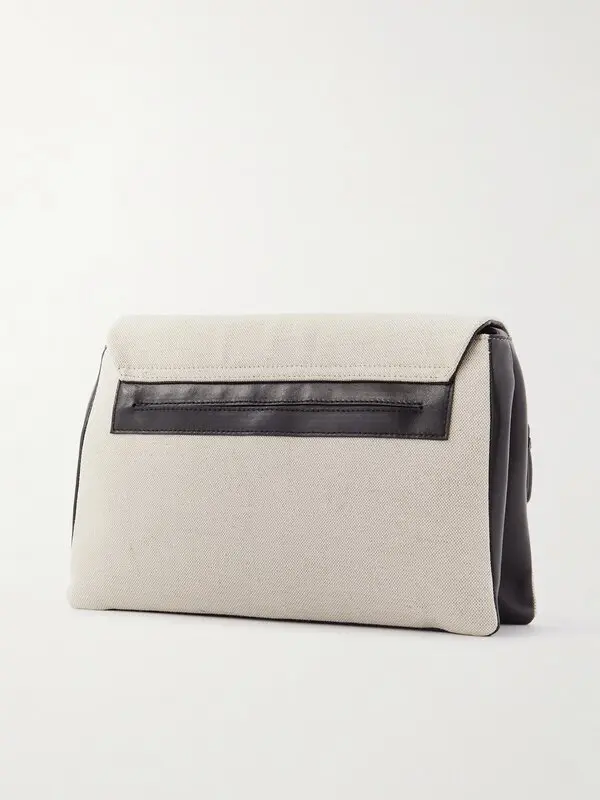 Proenza Schouler City Small Embossed Canvas Shoulder Bag