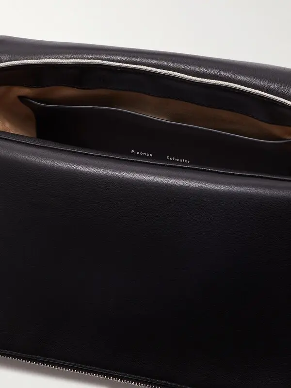 Proenza Schouler City Small Embossed Canvas Shoulder Bag