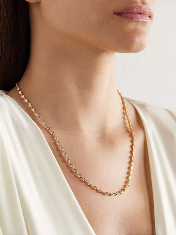 ANITA KO 18-karat Diamond Necklace