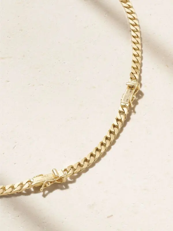 JADE TRAU Poppy 18-karat Diamond Necklace