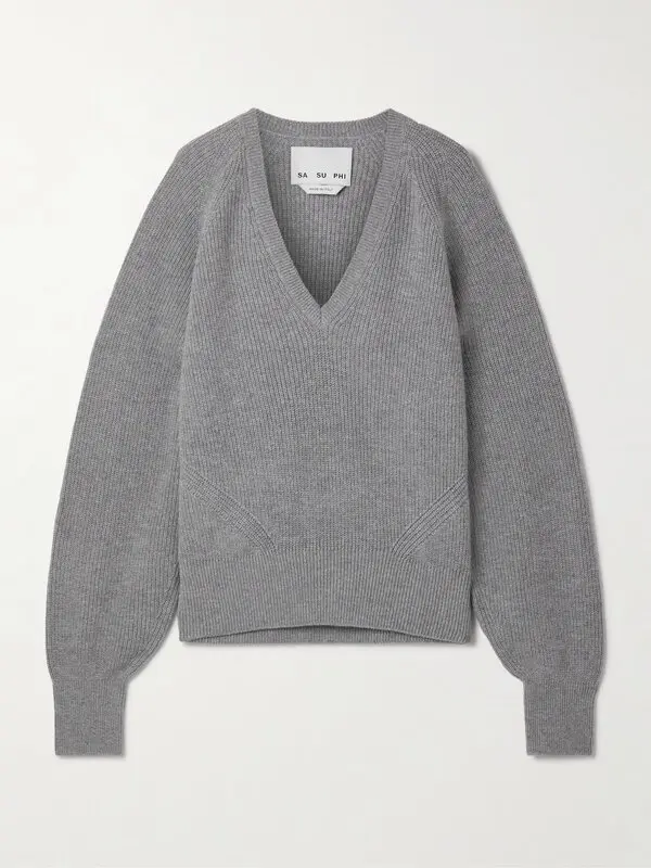 Sasuphi Merino Wool And Cashmere-blend Sweater
