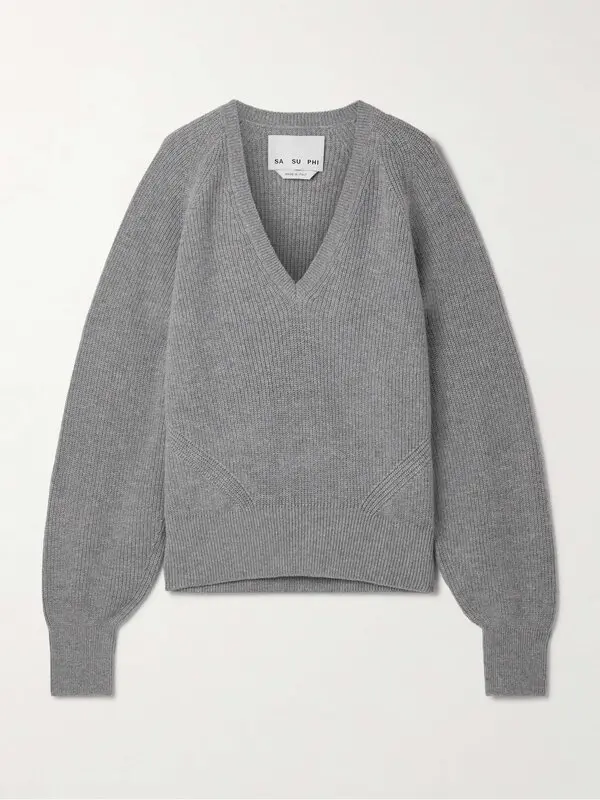 Sasuphi Merino Wool And Cashmere-blend Sweater