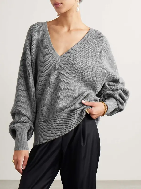 Sasuphi Merino Wool And Cashmere-blend Sweater