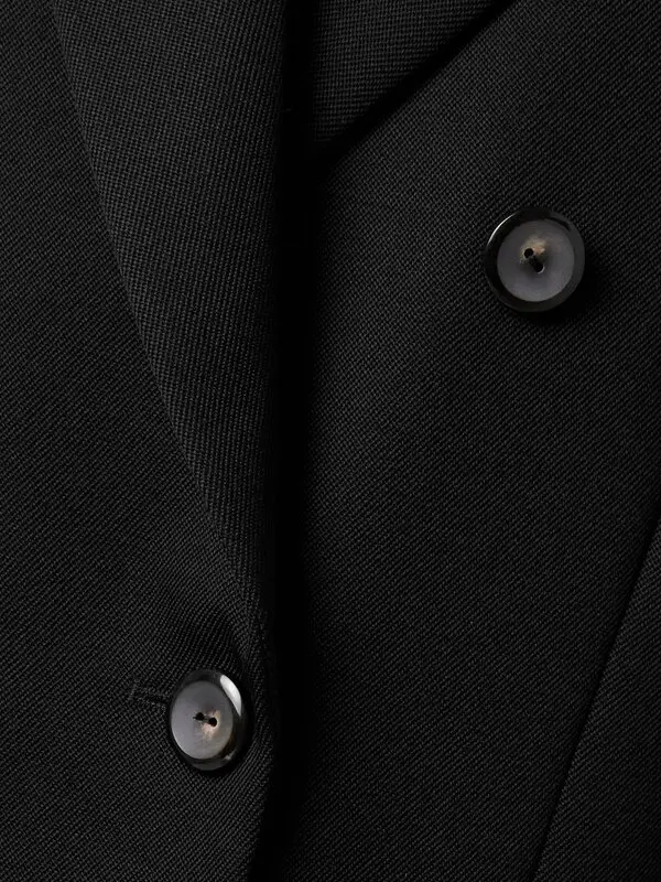 RÓHE Double-breasted Wool-twill Coat