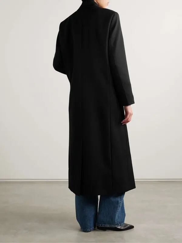 RÓHE Double-breasted Wool-twill Coat
