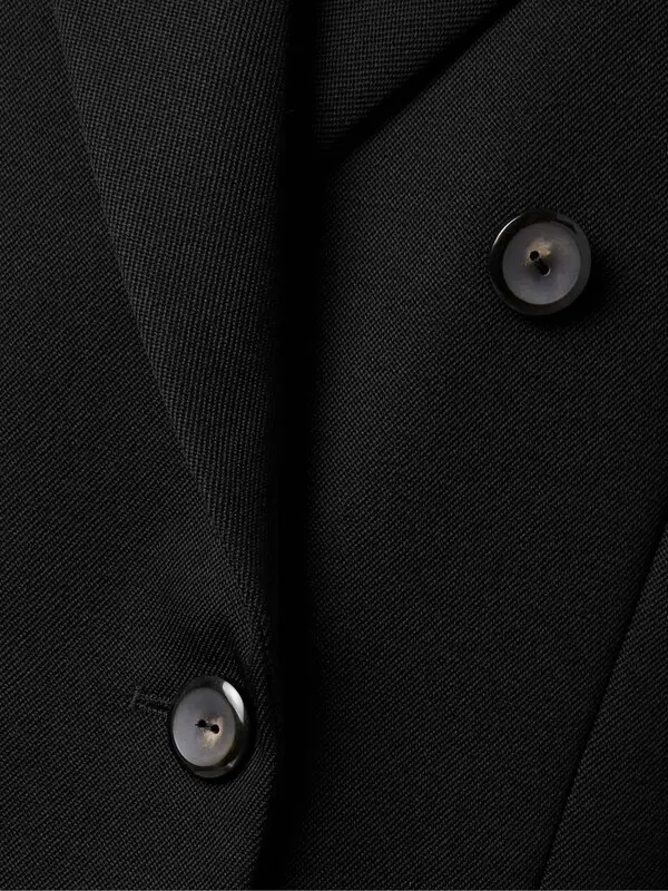 RÓHE Double-breasted Wool-twill Coat