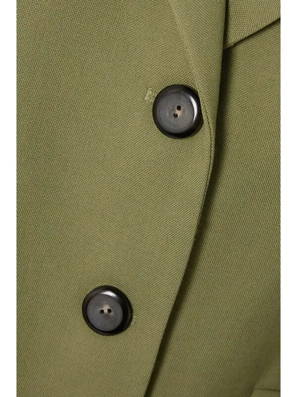 RÓHE Oversized Grain De Poudre Wool Blazer
