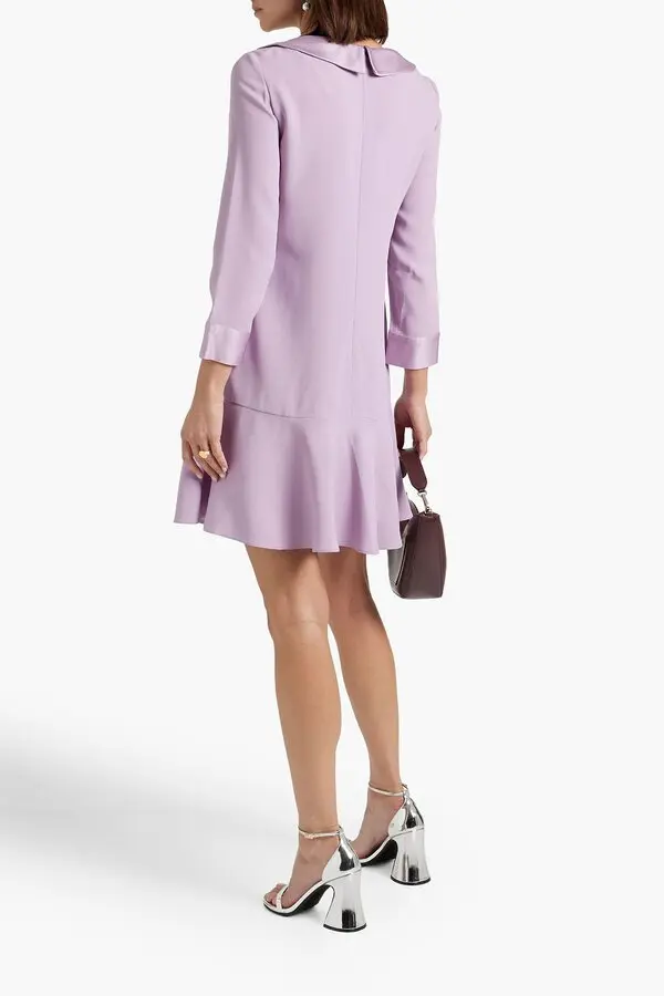 red valentino purple dress Red Valentino Mini Dress