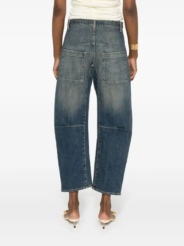 NILI LOTAN Shon Pockets Jeans - Blue