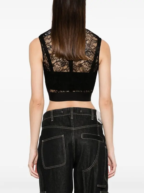 Dolce & Gabbana Lace Crop Top