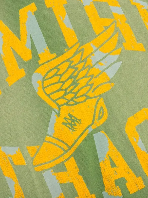 Amiri Track Logo-print Cotton T-shirt