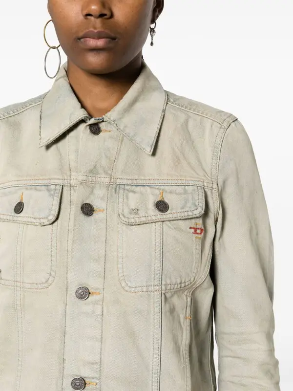 DIESEL® De-bonny-s1 Denim Trucker Jacket - Blue