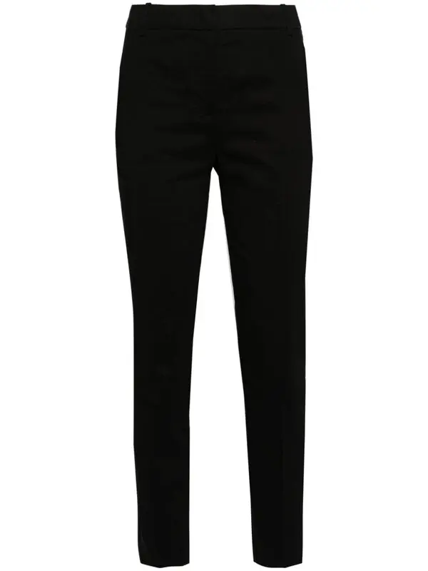 Pinko Bello Mid-waist Cigarette Trousers - Black