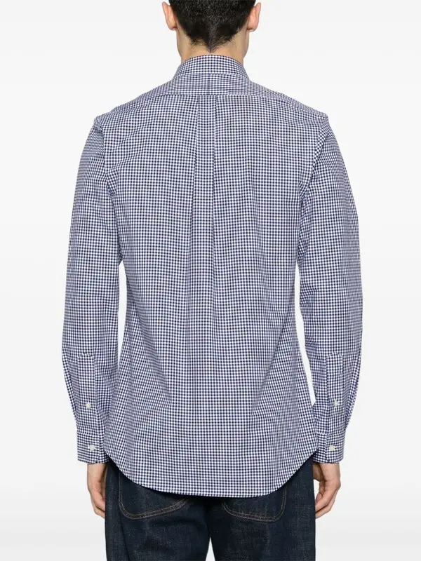 Polo Ralph Lauren Gingham Cotton Shirt - Blue