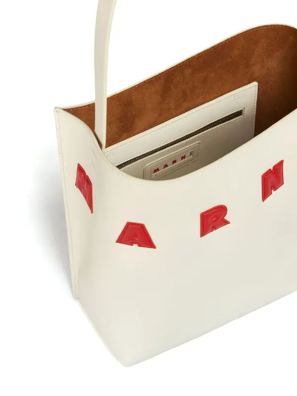 Marni Small Museo Shoulder Bag - White