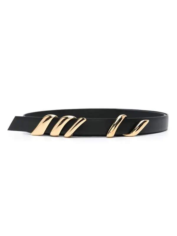 LANVIN Mélodie Ribbon Belt - Black