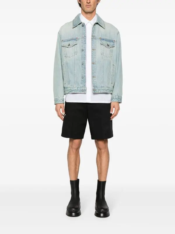 Valentino Garavani Logo-embossed Denim Jacket