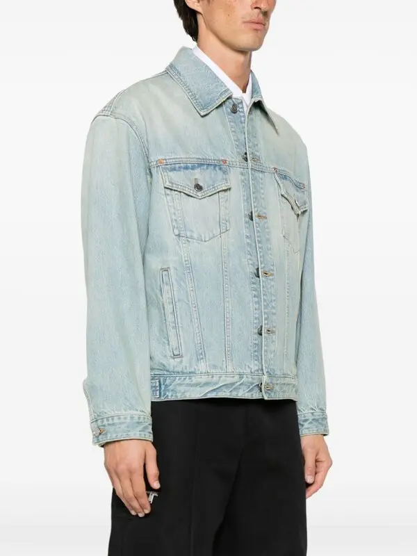 Valentino Garavani Logo-embossed Denim Jacket