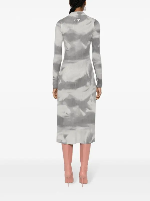 DIESEL® M-bridge Midi Dress - Grey