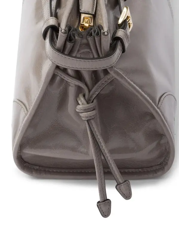 Prada Bonnie Medium Tote Bag - Grey