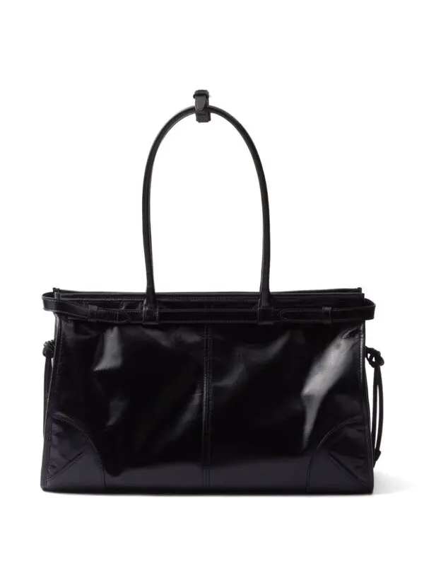 Prada Bonnie Large Tote Bag - Black