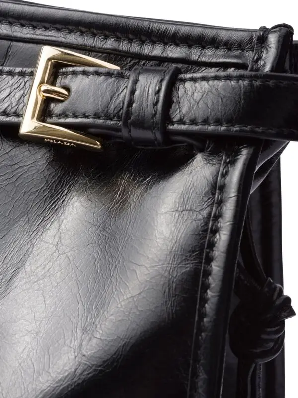 Prada Bonnie Large Tote Bag - Black