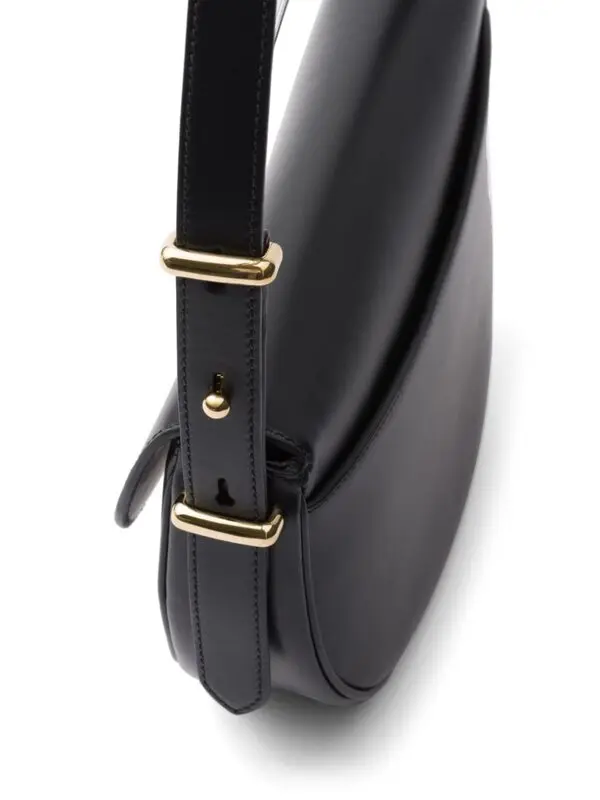 Prada Arqué Leather Shoulder Bag