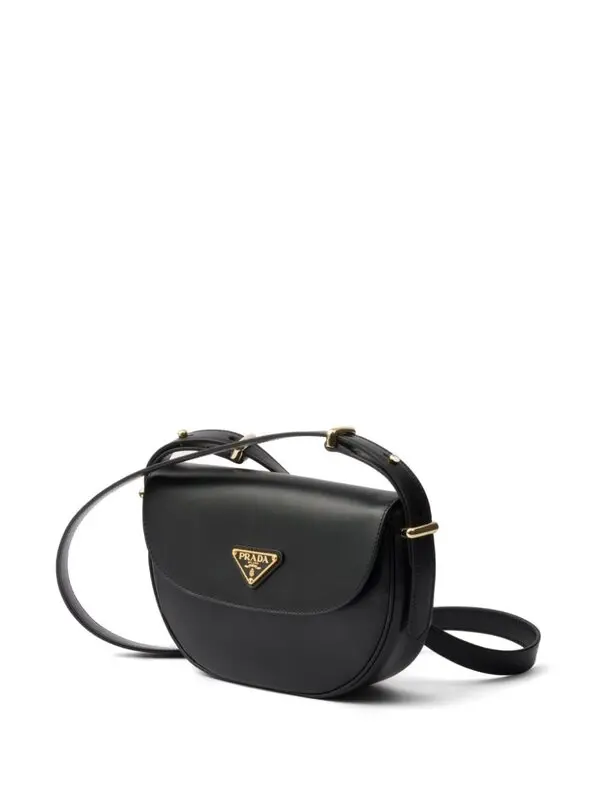 Prada Arqué Leather Shoulder Bag